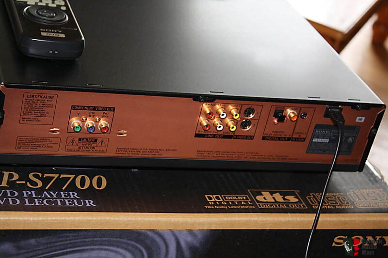 Sony DVP-S7700 "Sale Pending" Photo #256910 - US Audio Mart