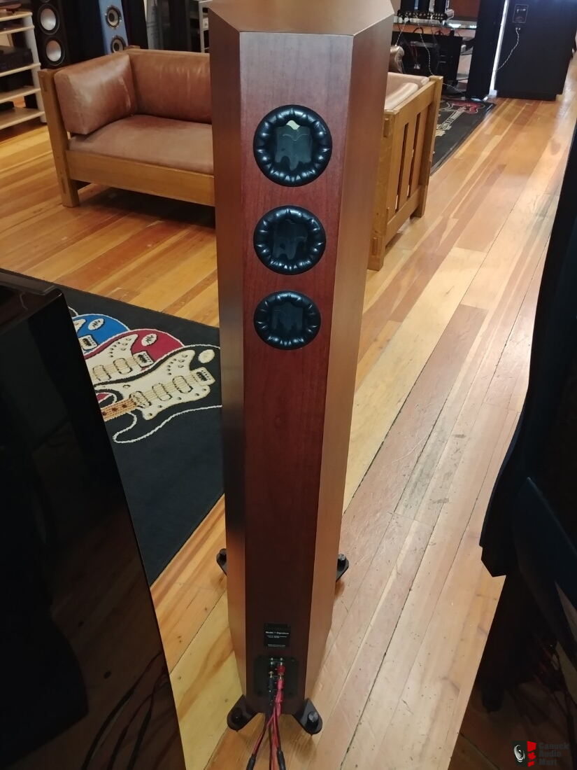 Bryston Model T Active Loudspeakers Boston Cherry Finish + XL ...