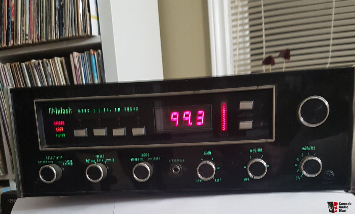 McIntosh MR 80 FM tuner restored Photo #2579567 - UK Audio Mart