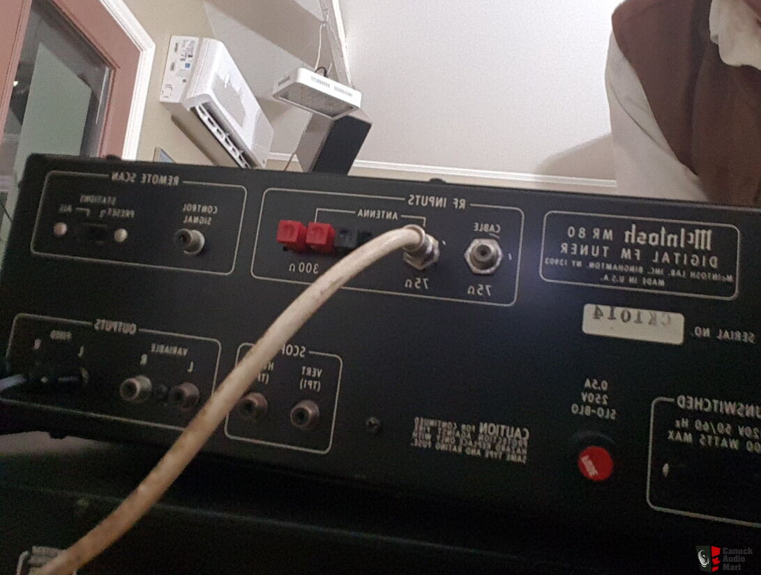 McIntosh MR 80 FM tuner restored Photo #2579567 - UK Audio Mart