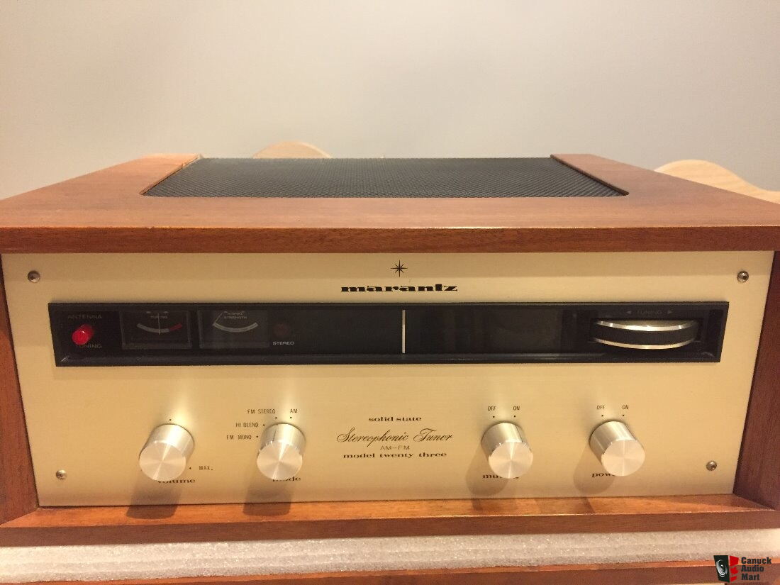 Marantz 1200 amplifier and Tuner model 23 Photo #2582122 - Canuck Audio ...