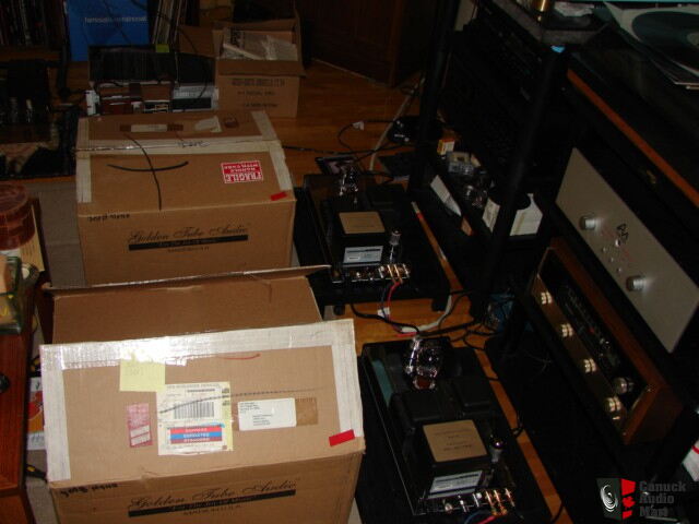 Golden Tube Audio SET 300B Mono Amplifiers - Chrome! For Sale - Canuck ...