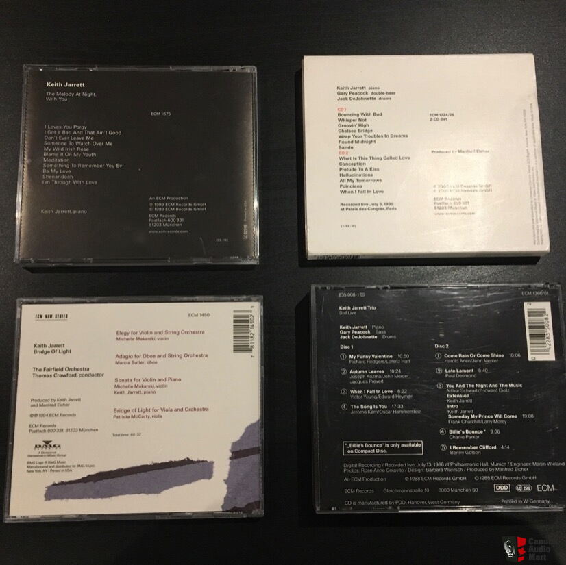 4 Keith Jarrett CD's Photo #2582596 - UK Audio Mart