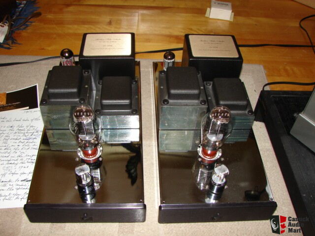 Golden Tube Audio SET 300B Mono Amplifiers - Chrome! Photo #258262 - US ...