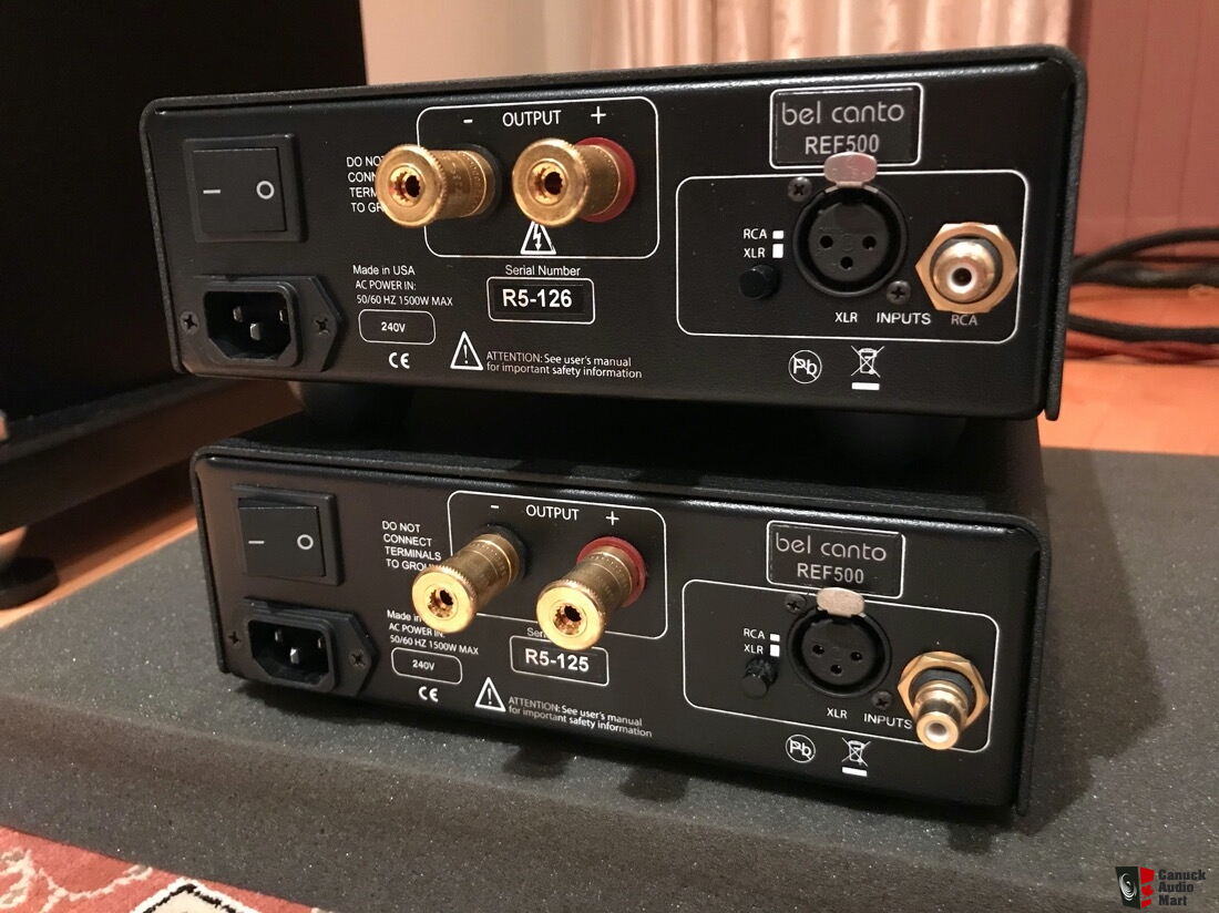 Bel Canto REF500M Monoblock Amplifier - plenty of good reviews! Photo ...