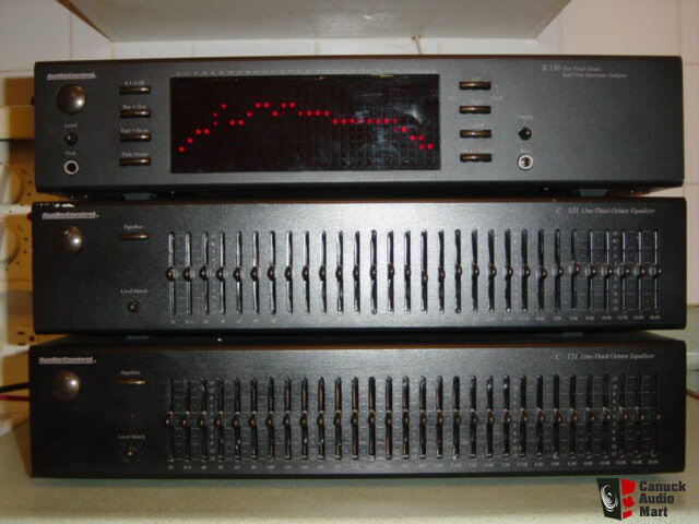 AudioControl One-Third Octave Equalizers C-131 and Analyzer R-130 For ...