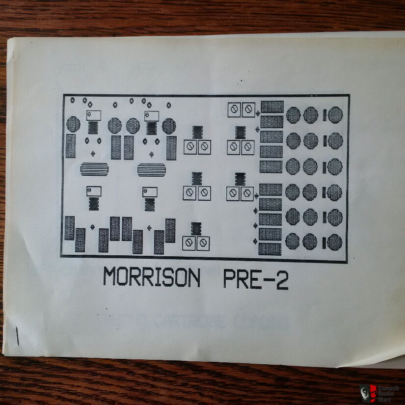 MORRISON PRE-2 Pre-Amp Photo #2585425 - Canuck Audio Mart