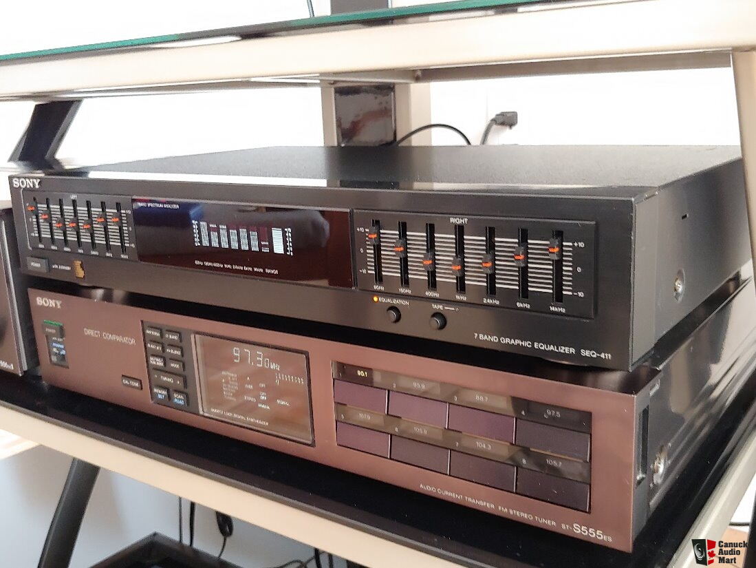 Sony SEQ-411 Graphic Equalizer Spectrum Analyzer Display Photo #2588592 ...