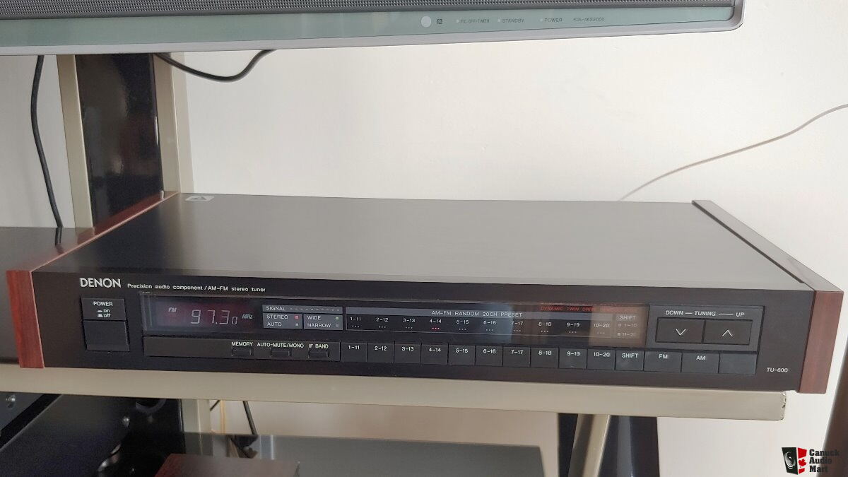 Denon TU-600 Mint with Original Side Panels For Sale - Canuck Audio Mart