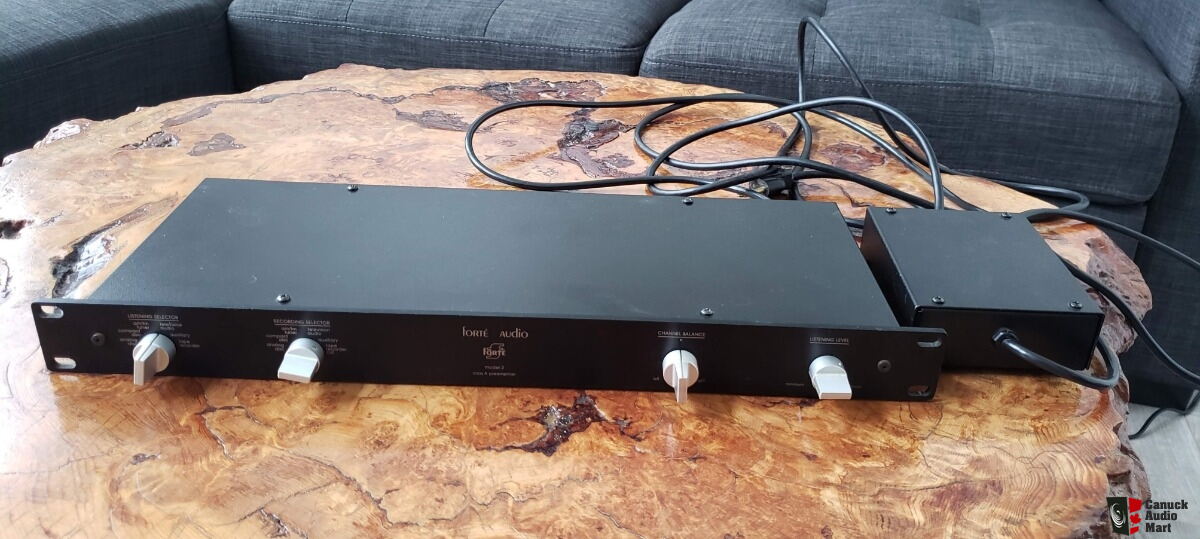Forte Audio Model 2 Nelson Pass - designed preamp with MM/MC phono ...