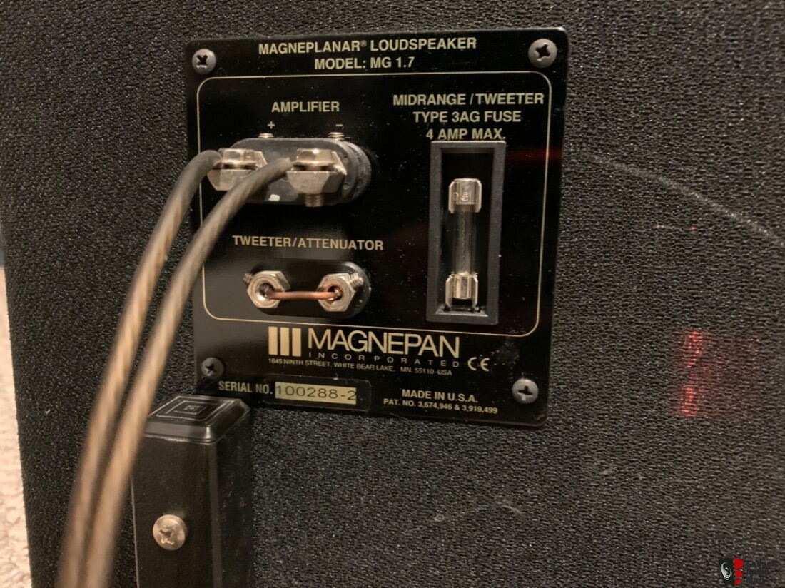 Magnepan mg 1.7 Photo #2591986 - Canuck Audio Mart