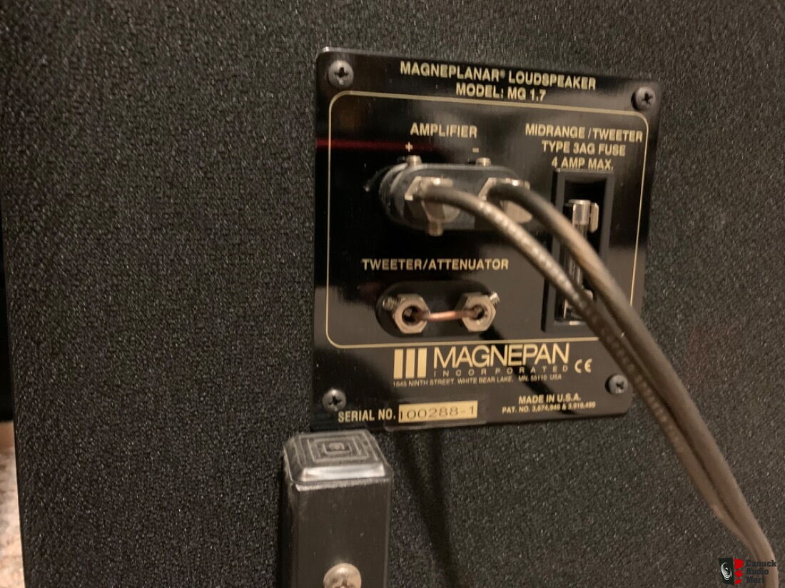 Magnepan mg 1.7 Photo #2591987 - US Audio Mart