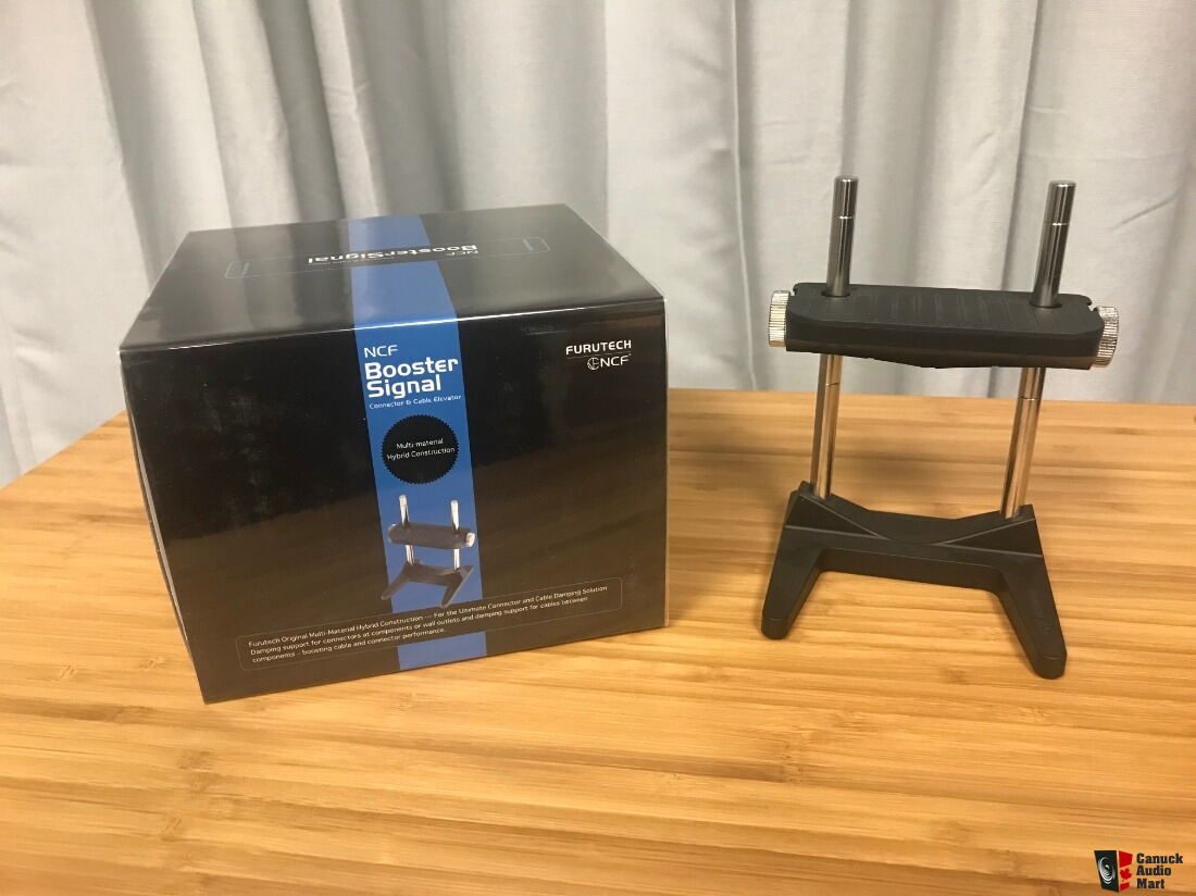 Furutech NCF Booster-Signal Connector and Cable Holder, Open Box, Only ...