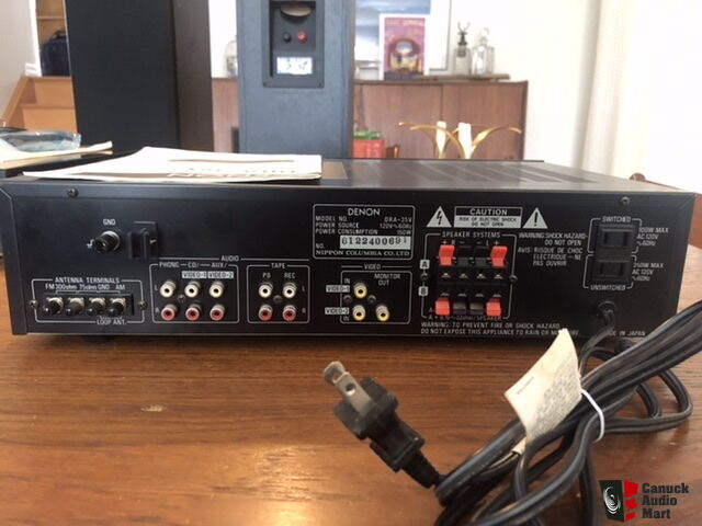 Denon DRA-35V Receiver + Denon DCD-520 CD Player Photo #2595040 ...