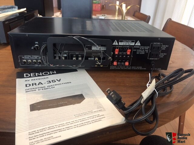 Denon DRA-35V Receiver + Denon DCD-520 CD Player Photo #2595040 ...