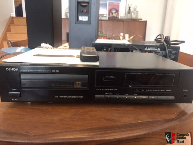 Denon DRA-35V Receiver + Denon DCD-520 CD Player Photo #2595040 ...
