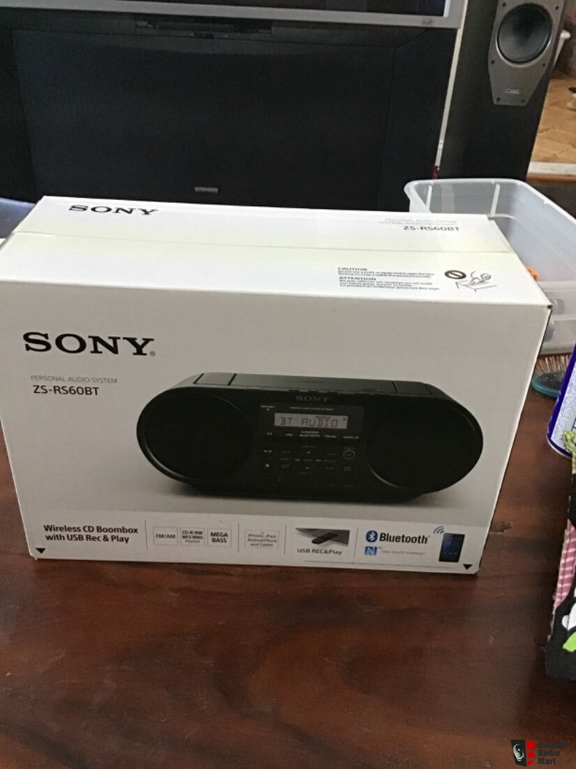 Sony zs rs60bt personal system Boombox For Sale - Canuck Audio Mart