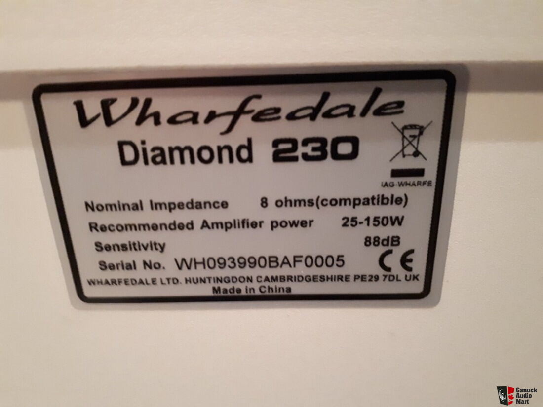 Wharfedale Diamond 230 Floor Standing Speakers Photo #2595837 - UK ...