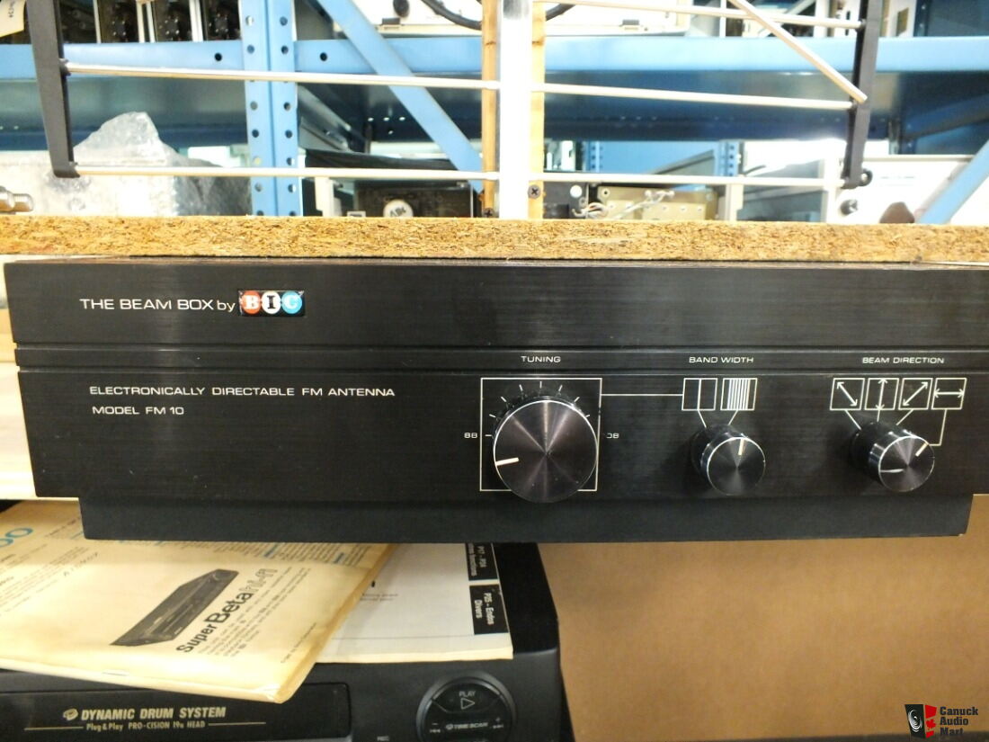 Vintage BIC Beam Box FM 10 FM Tuner w/Antenna: Sold AS IS - See Photos ...