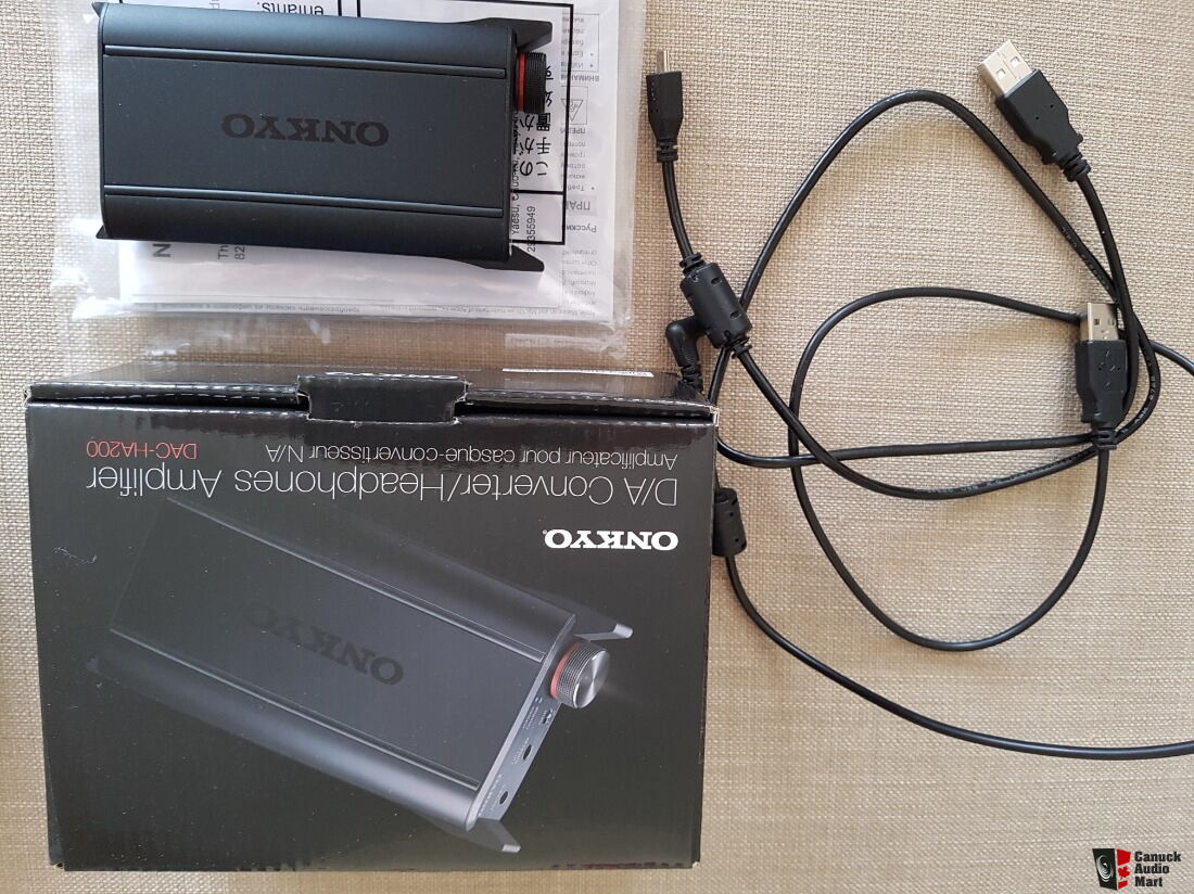 Onkyo DAC-HA200 DAC and Headphone Amplifier Photo #2600762 - UK Audio Mart