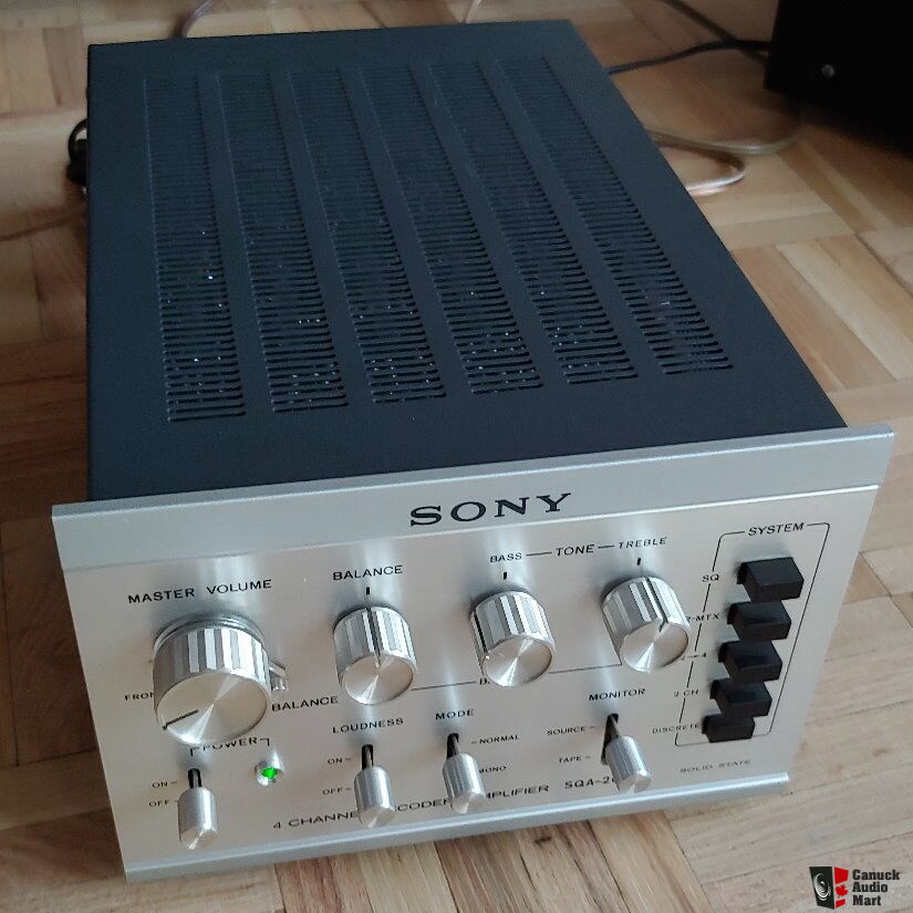 SONY SQA-2030 - Rare Good Condition Quad 4 Channel Decoder Amplifier ...