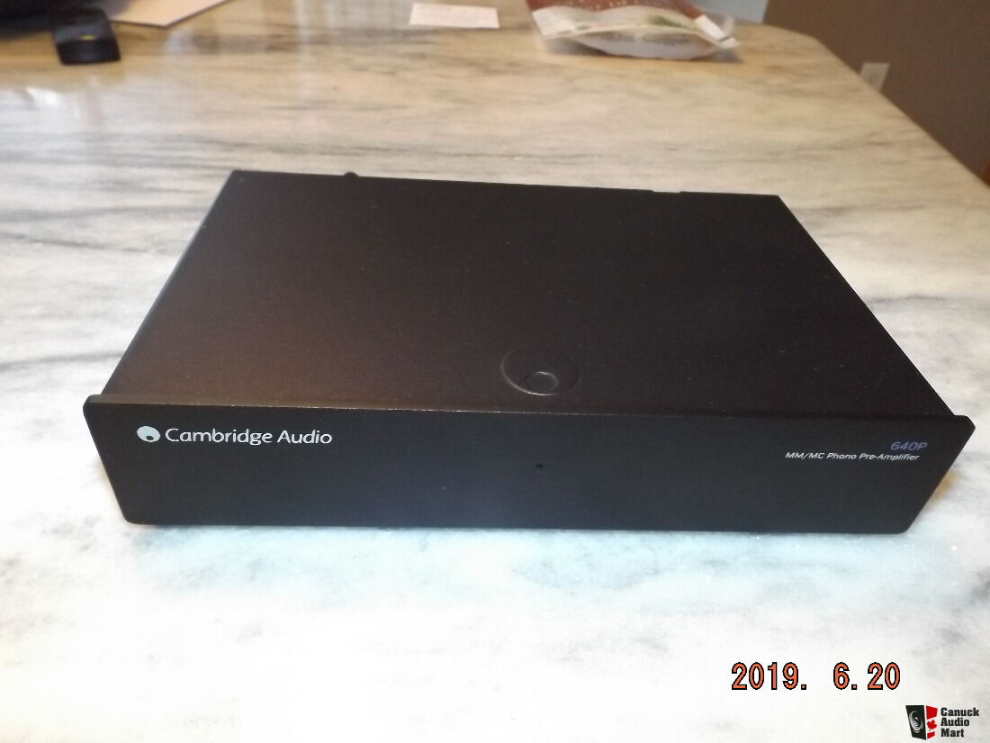 Cambridge Audio Azur 640P-B MM/MC Phono Preamp free shipping Photo ...