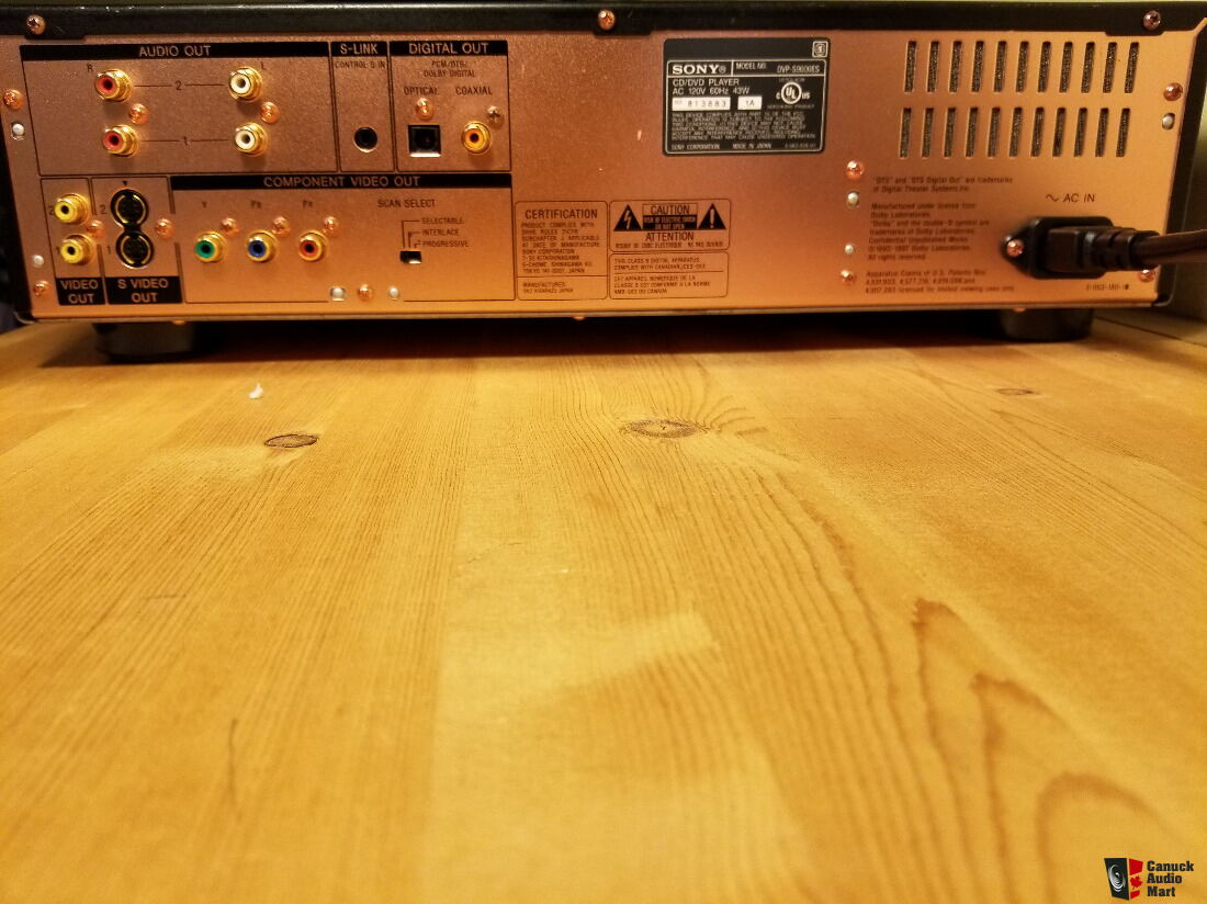 SONY DVP-S9000ES Photo #2604833 - US Audio Mart
