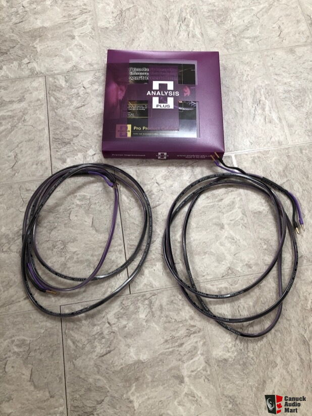 Analysis plus speaker cable/// New Price For Sale - Canuck Audio Mart