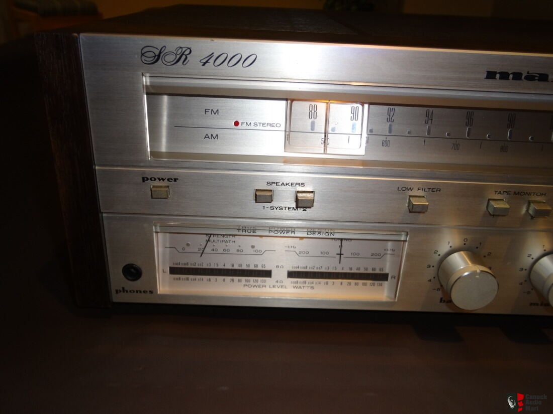 Vintage Marantz SR 4000 Receiver Photo #2606084 - Canuck Audio Mart