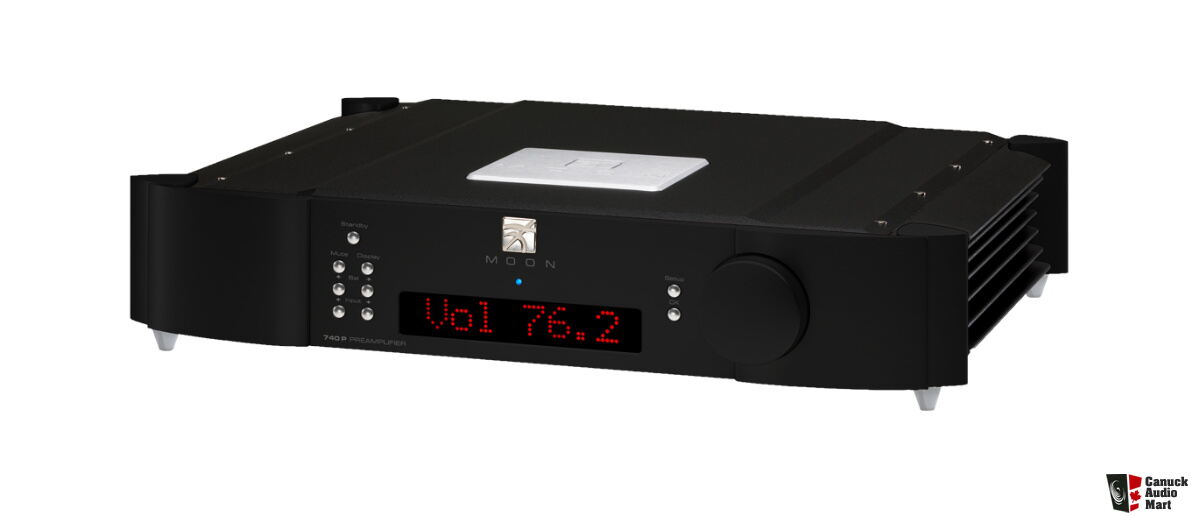 Simaudio MOON 740P Stereo preamp Dealer Ad - Canuck Audio Mart