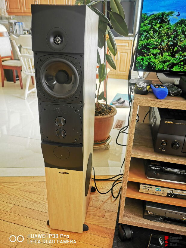Energy e:XL-28P 3-Way Flagship Floor Loudspeakers, 8" 100W-400Wmax ...