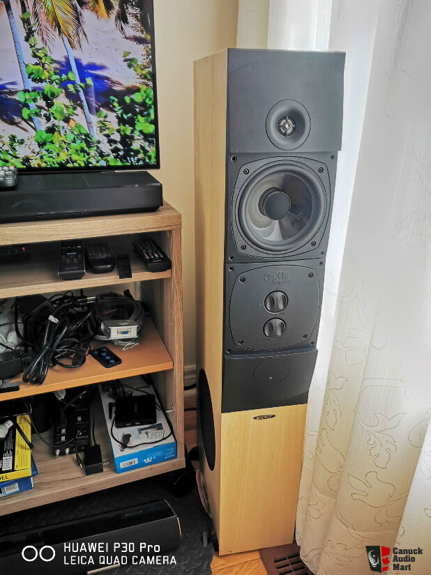 Energy e:XL-28P 3-Way Flagship Floor Loudspeakers, 8" 100W-400Wmax ...