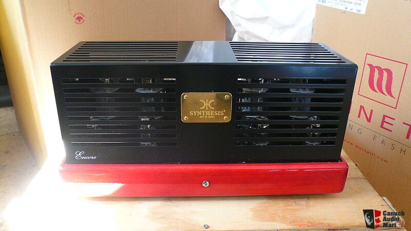 Synthesis Italian Tube Power Amp Encore For Sale Or Trade - Canuck ...