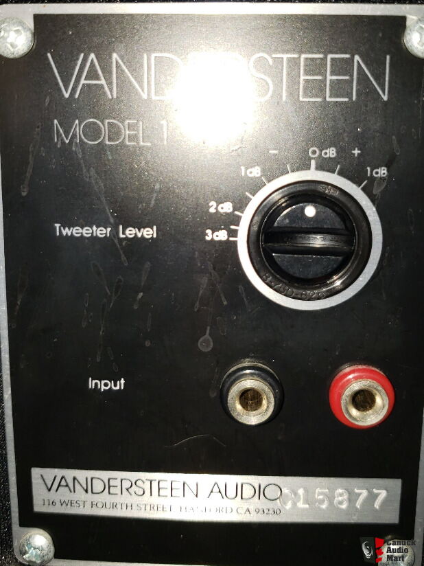 Vandersteen Model 1C speakers Photo #2611848 - Canuck Audio Mart