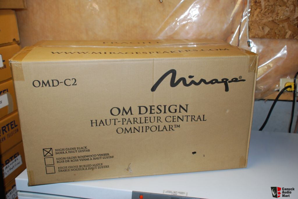 SOLD! Mirage OMD-C2 Omnipolar Centre Channel in black Photo #261596 ...