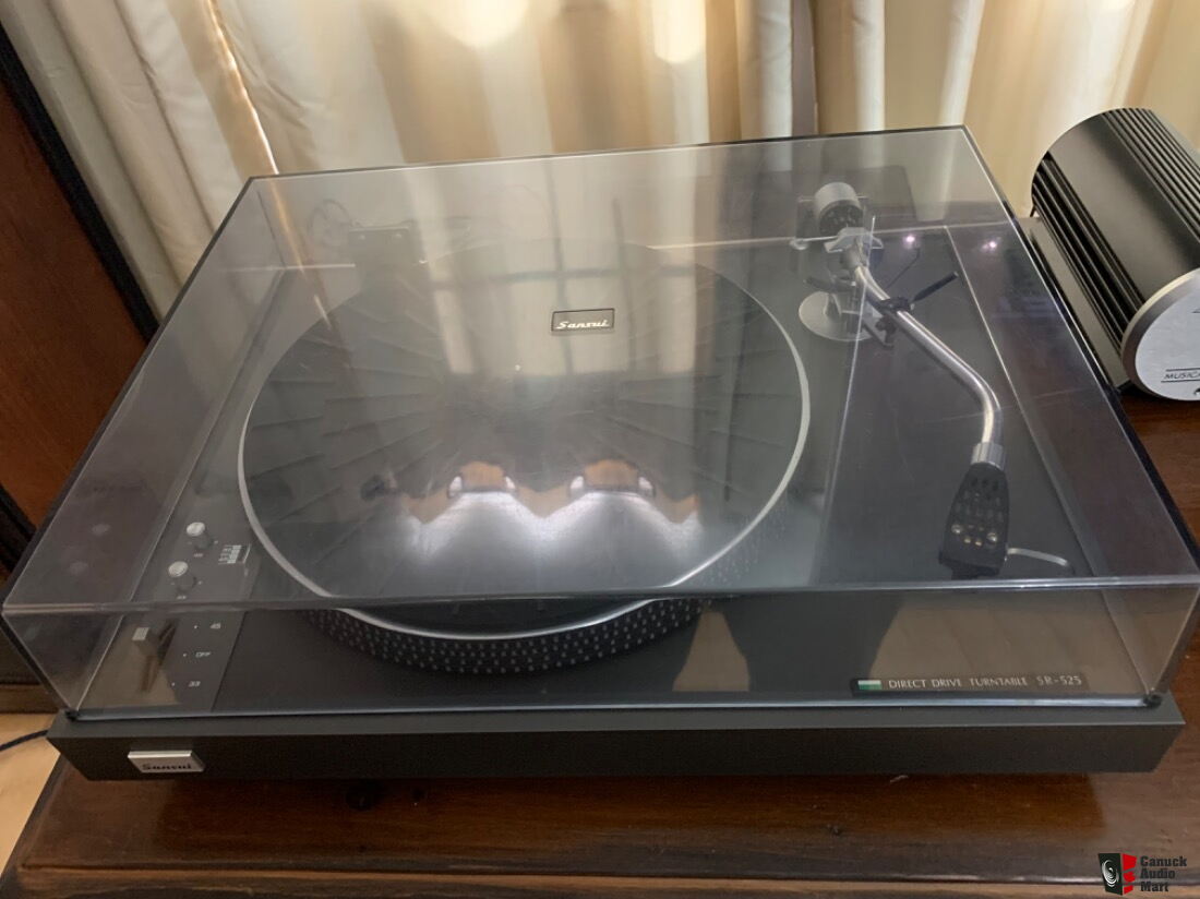 Sansui SR525 Direct Drive Turntable Photo #2618372 - Canuck Audio Mart