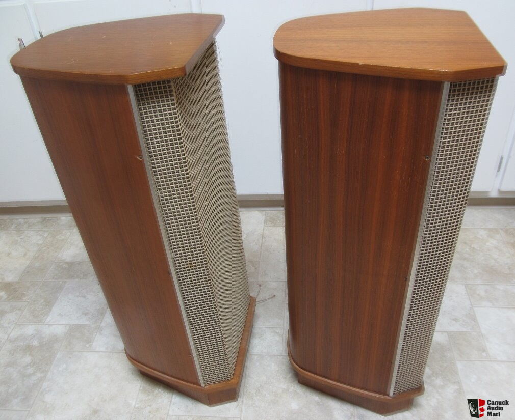 1968 Grundig Stereo Speakers Lautsprecher BOX 17 Photo #2618575 - US ...