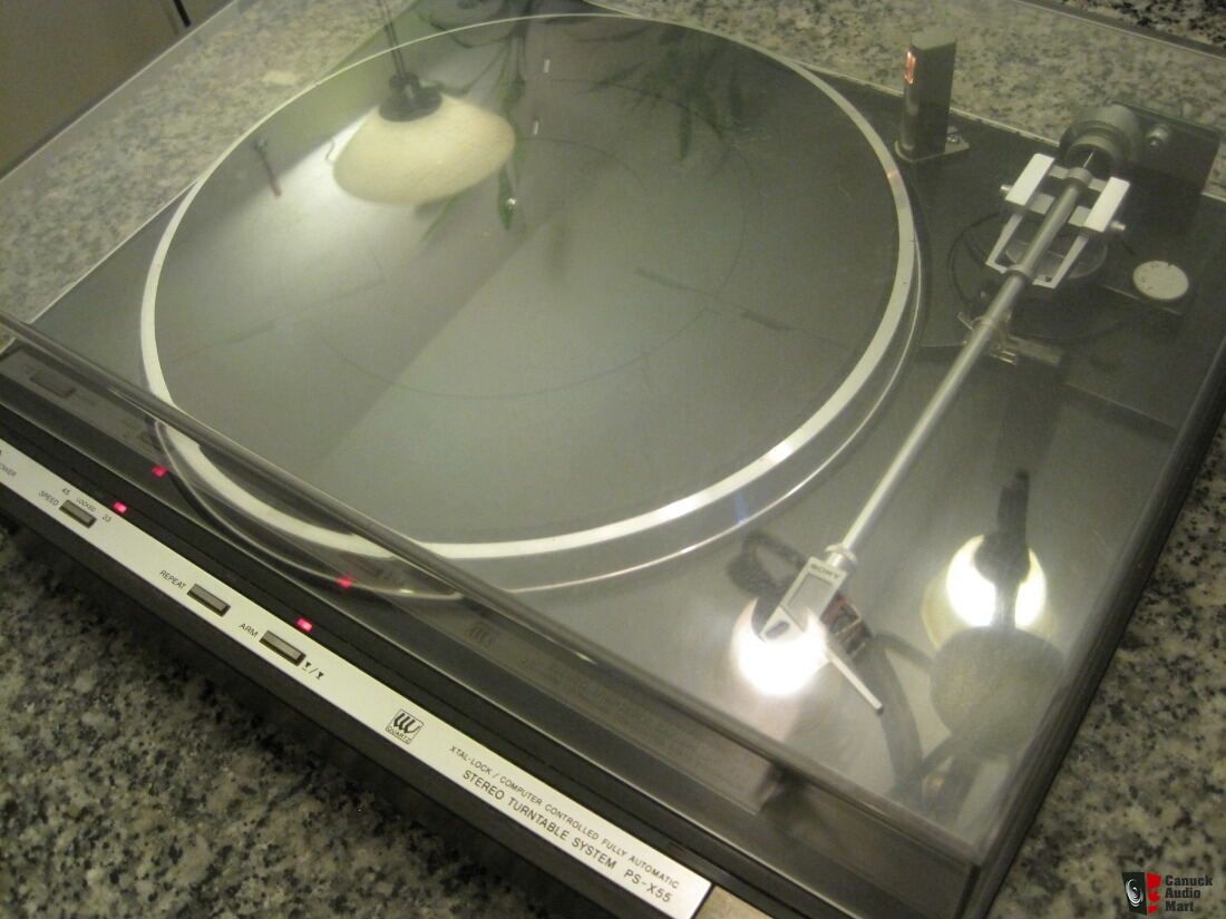 Sony PS-X55 Fully Auto Direct Drive Turntable (Without Cartridge) Photo ...
