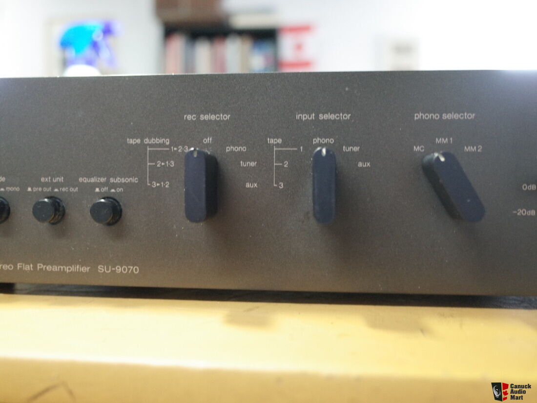 Technics Stereo Flat Preamplifier SU-9070 Photo #2620244 - Canuck Audio ...