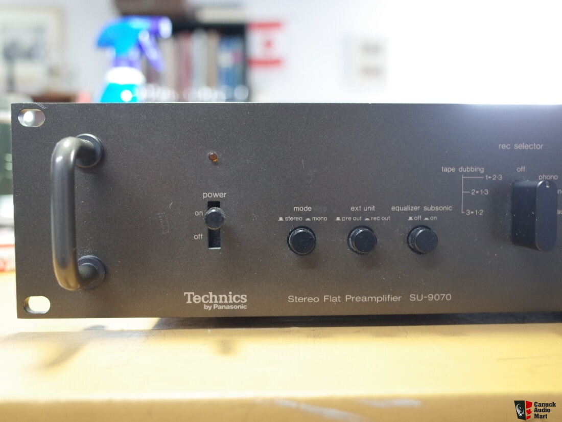 Technics Stereo Flat Preamplifier SU-9070 Photo #2620244 - Canuck Audio ...
