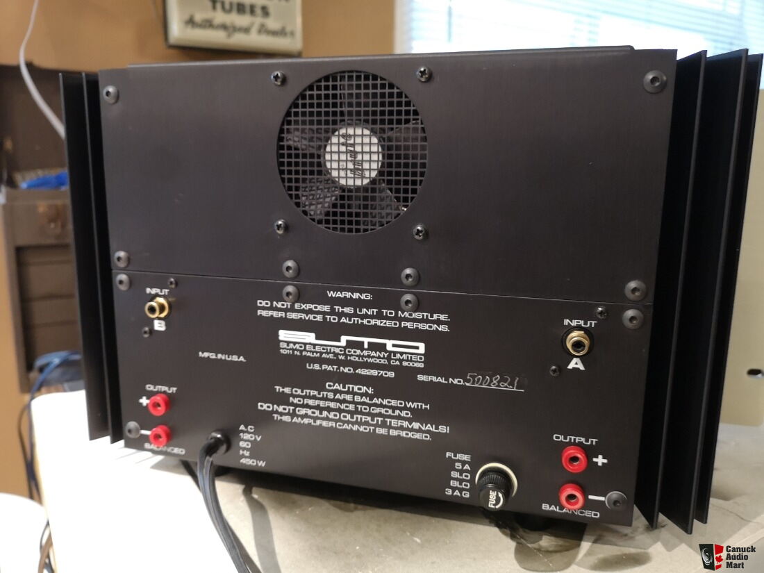 Sumo "The Nine" class A stereo amplifier + Upgrade Photo #2622931 - UK ...