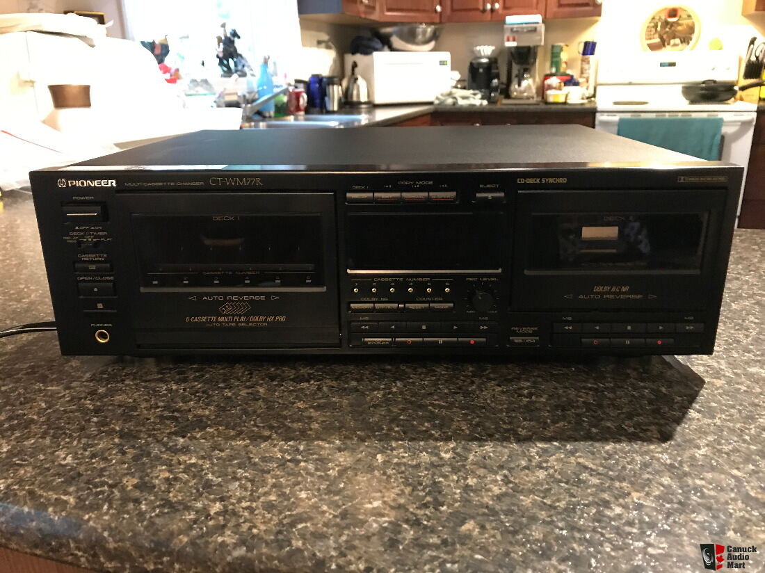 Pioneer CT-WM77R Multi-Cassette Changer - Includes original remote and ...