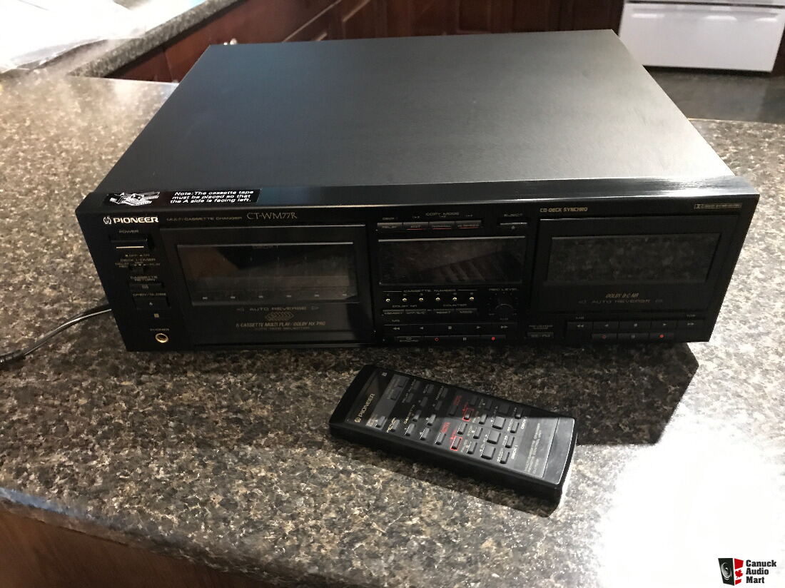 Pioneer CT-WM77R Multi-Cassette Changer - Includes original remote and ...