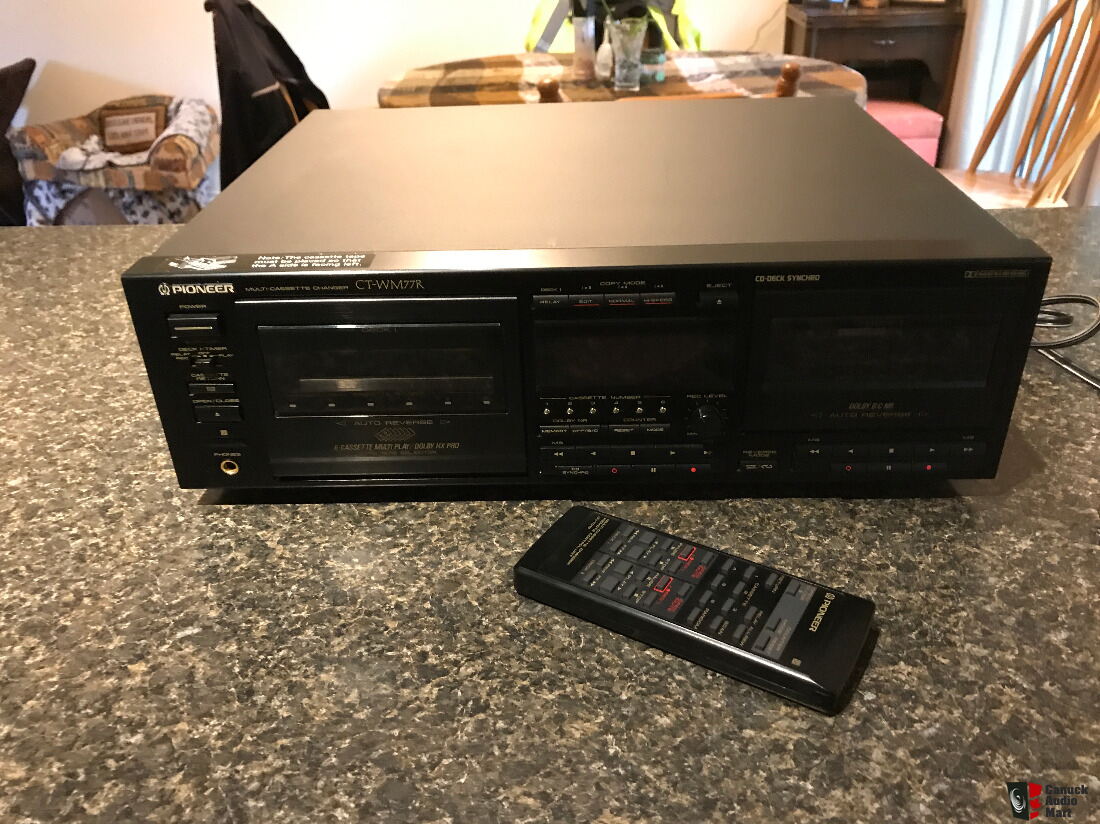 Pioneer CT-WM77R Multi-Cassette Changer - Includes original remote and ...