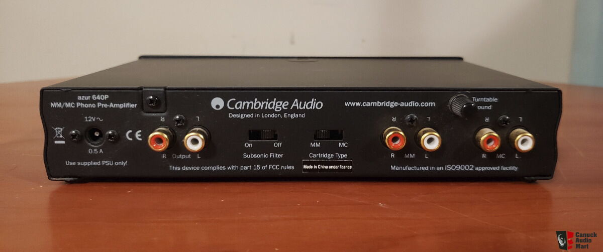 Cambridge Audio Azur 640P MM/MC Phono Preamplifier Photo #2624057 ...