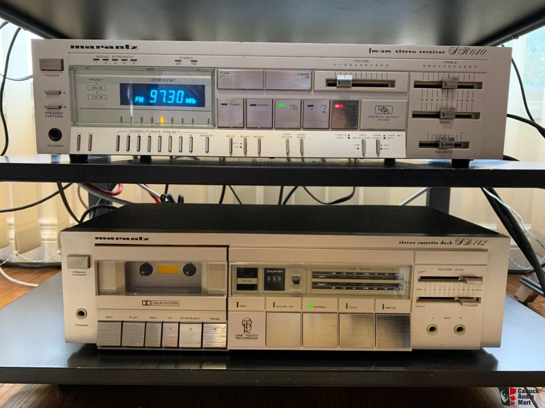 Marantz SR640 receiver and SD142 cassette deck (vintage) Photo #2624088 ...