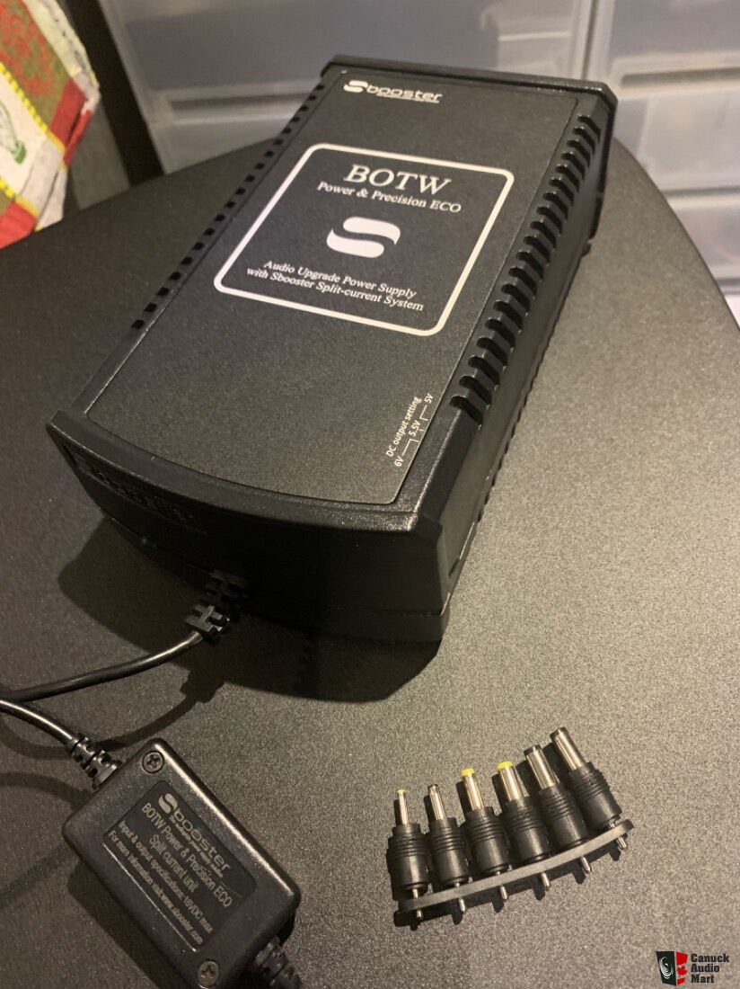 sbooster BOTW Power and Precision ECO 5/6V linear power supply Photo ...