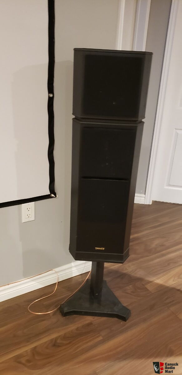 Two pairs* Tannoy 615 Towers and a Single Tannoy 609 with stand Photo ...