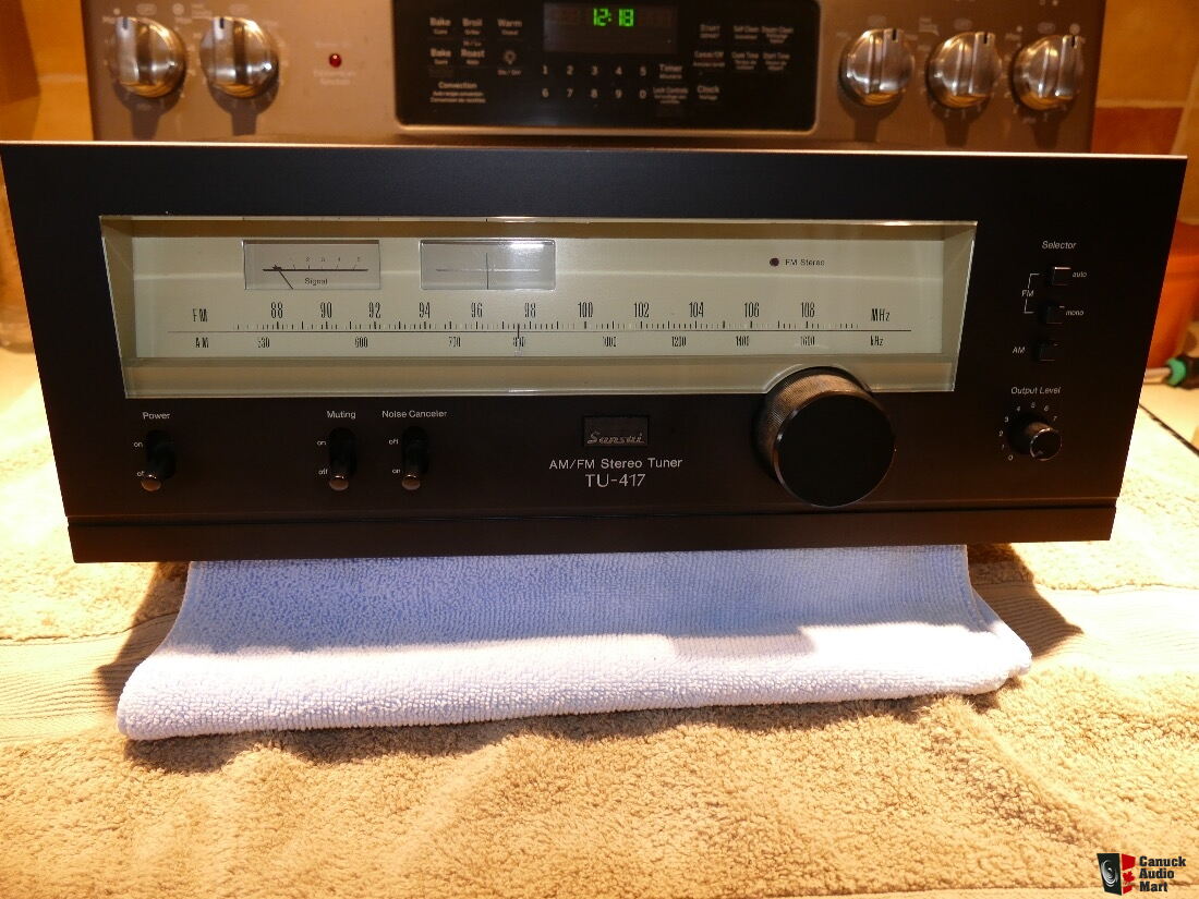Sansui TUNER Tu-417, AM/FM Stereo Tuner (1978-1980), GOLDEN AGE OF ...