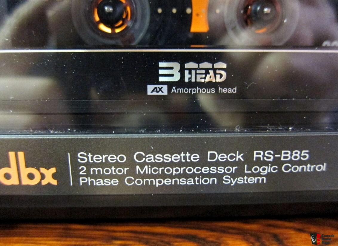 Rare Technics RS-B85 Stereo Tape Cassette Deck Like Nakamichi DR Series ...